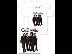 Cinderella - Shirts - Band Photo White T-Shirt - Blastwaves Music ...